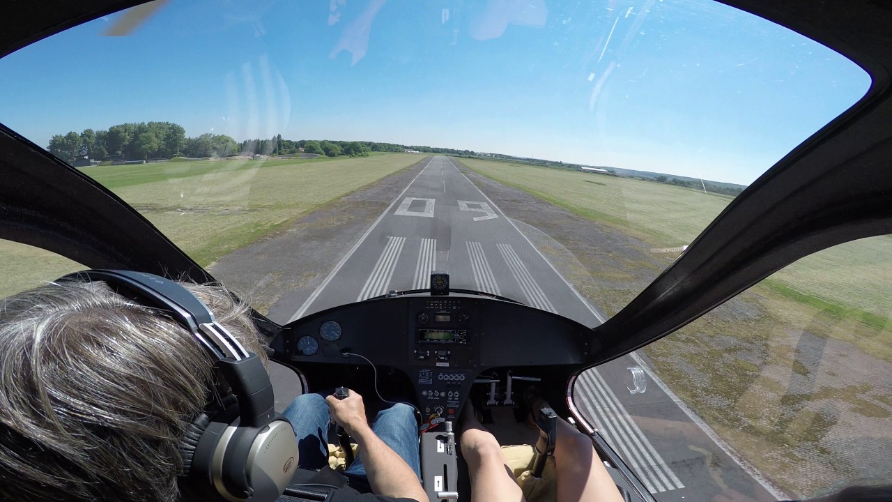 Autogire Magni Gyro M24 à Saint-Omer Aero Fun - YouTube