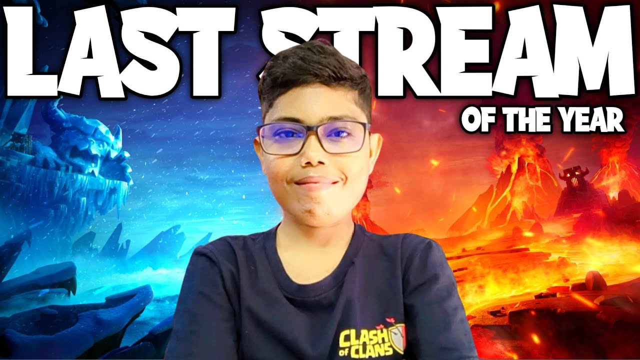 LAST STREAM OF THE YEAR | Clash of Clans Live #shortslive - YouTube