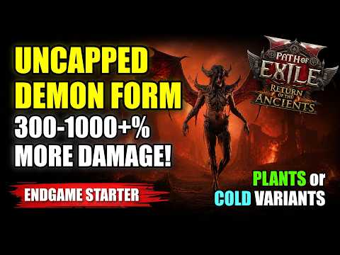 [0.5] Uncapped Demon Form Starter Guide - Infernalist - Recoup Explained - PoE2 0.5