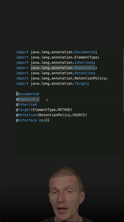What Are Meta Annotations Java Shorts Coding Airhacks Youtube