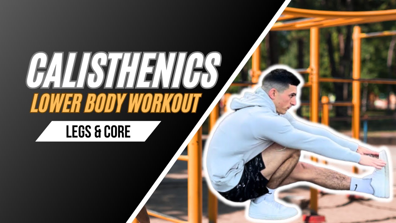 CALISTHENICS Lower Body Workout | Unterkörper Training im Park ...