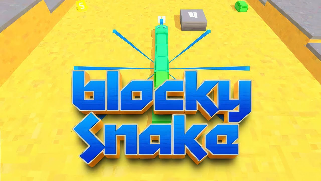 Blocky Snake - YouTube