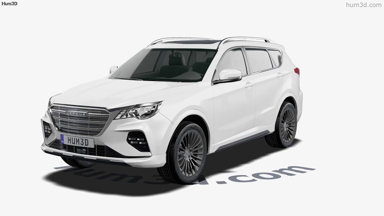 Jetour X70 2023 3D model by 3DModels.org - YouTube