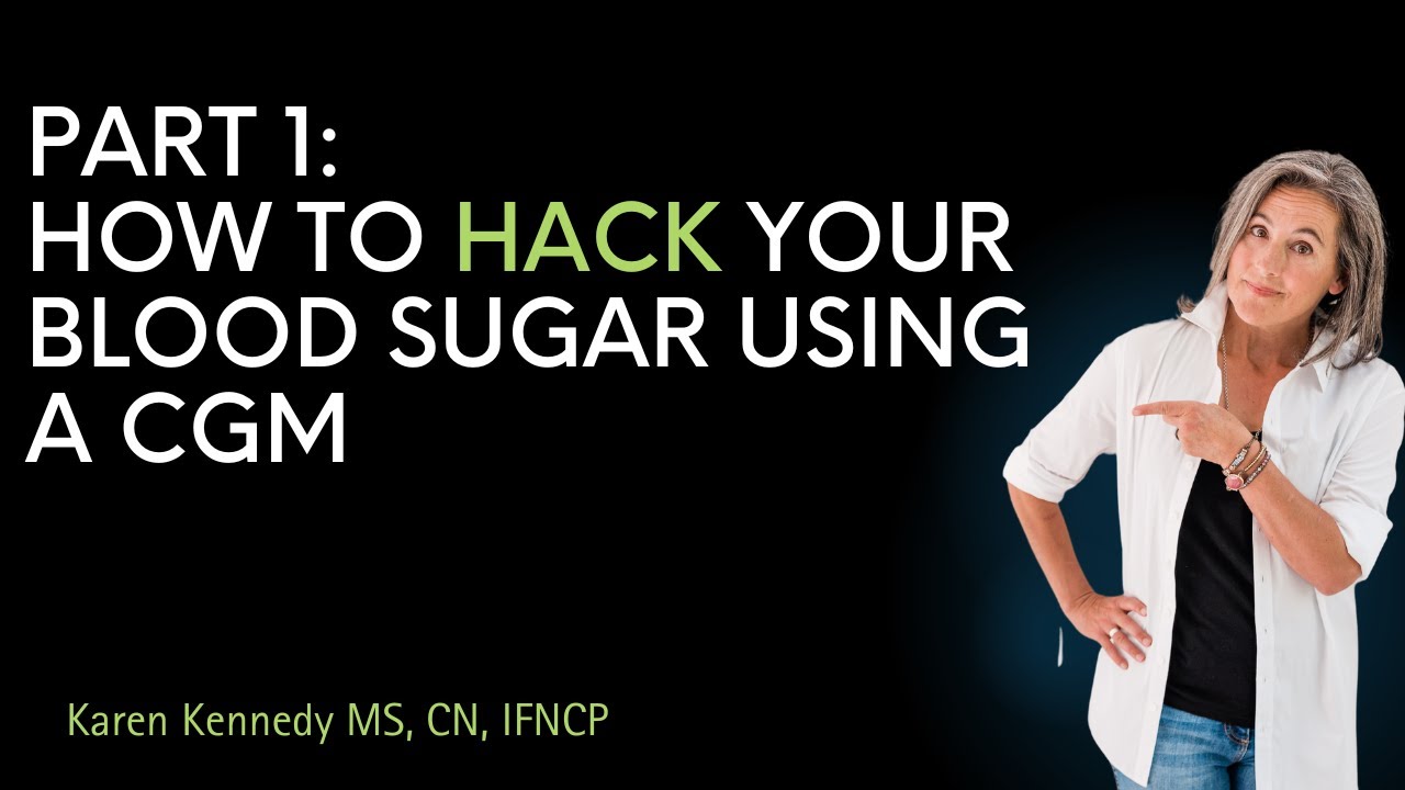 Part 1: How to Hack Your 🩸Blood Sugar Using a Continuous Glucose Monitor (CGM) - YouTube