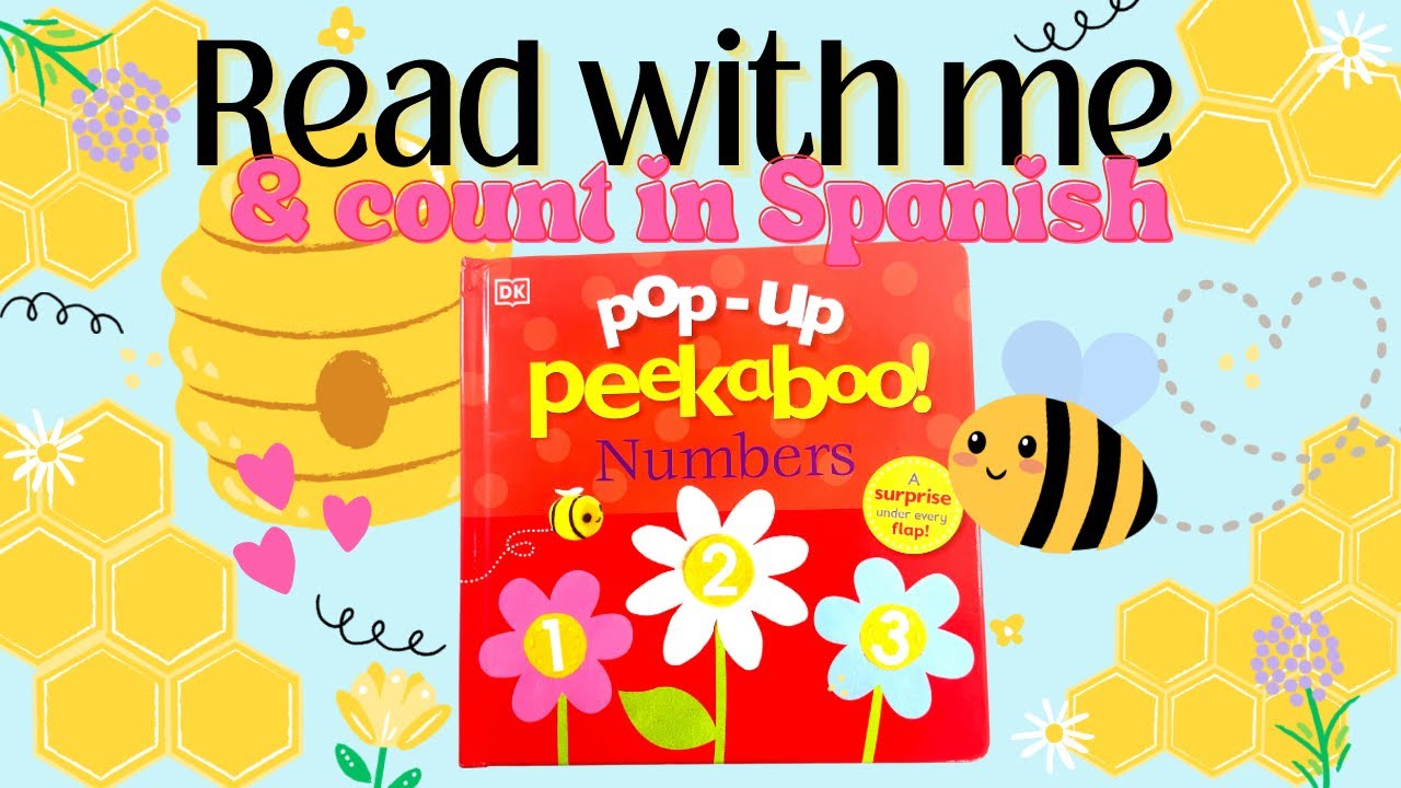 Count 1-10 in Spanish | Read a Pop-up Peekaboo Book with me | Toddler ...
