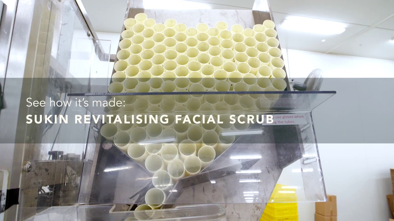 Sukin: see how it's made - Revitalising Facial Scrub - YouTube