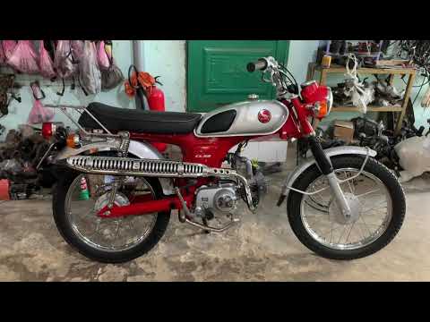 Honda CL50 đỏ(xe đã bán) - YouTube