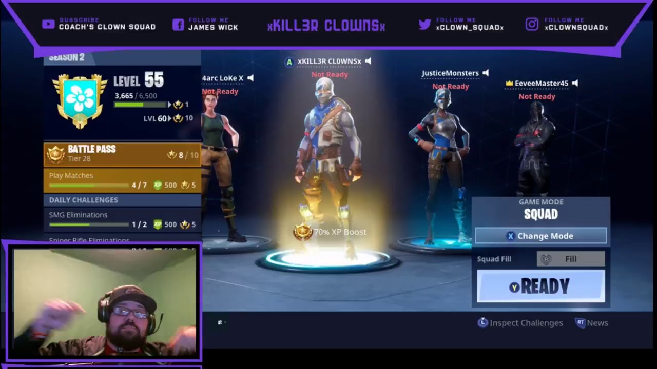 COACH's CLOWN SQUAD Live Stream - YouTube