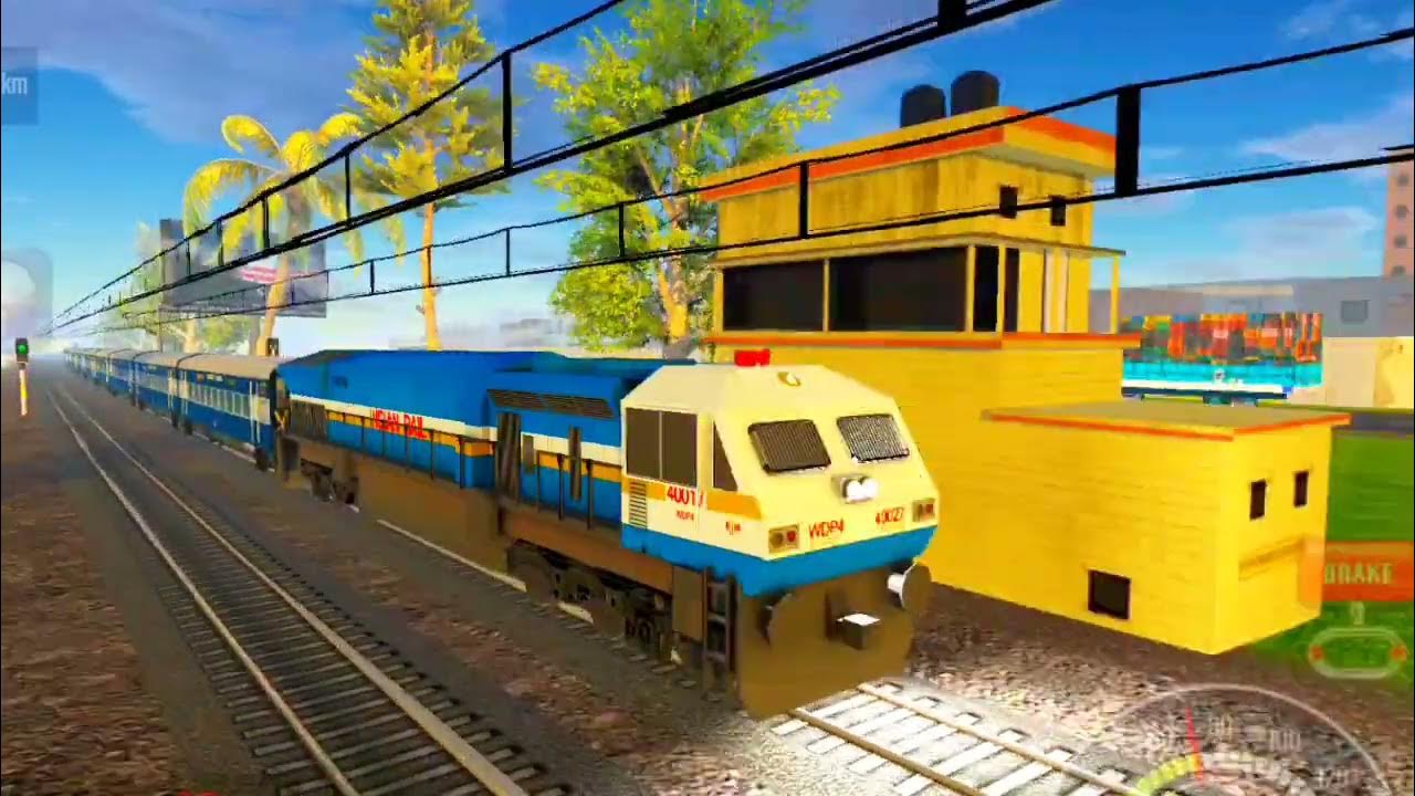MUMBAI- LUCKNOW DIESEL LOCOMOTIVE EXPRESS IN Train Simulator // Indian Train Simulator 2023 ...