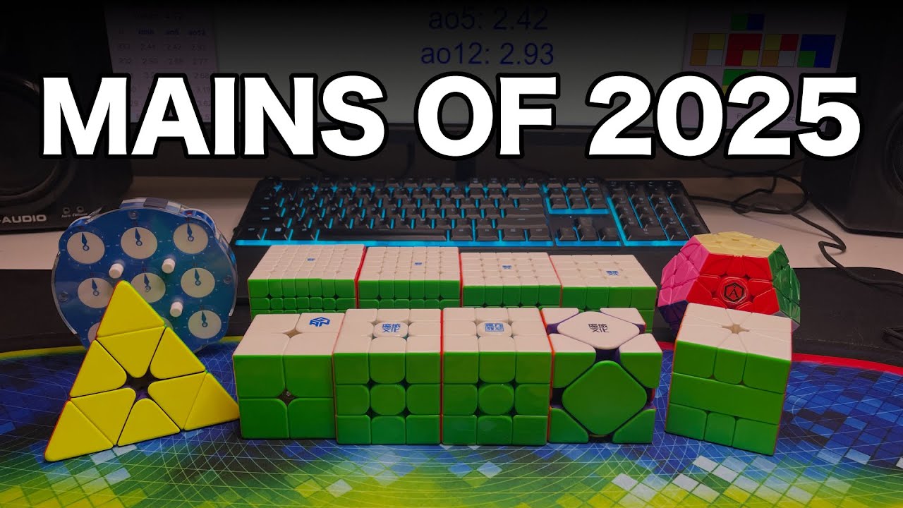 My Main Speedcubes Going Into 2025 - YouTube
