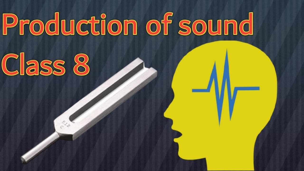 Sound (Class 8 ) Part 1 # Production of sound by TUNING FORK ...