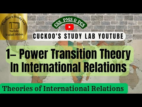 Power Transition Theory|Theories of International Relations|CSS, PCS ...