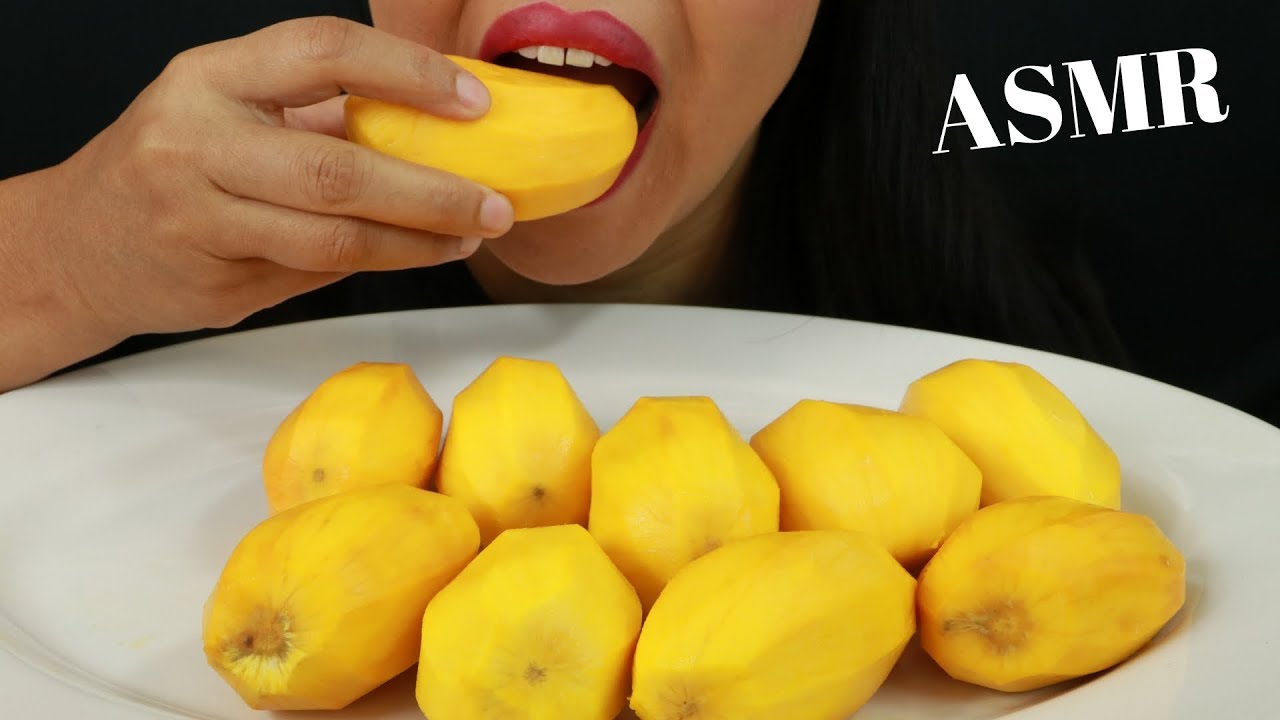 10 MANGOES ~ SLURPING SOUNDS ~ ASMR (No Talking) Eat Life With Kimchi ...