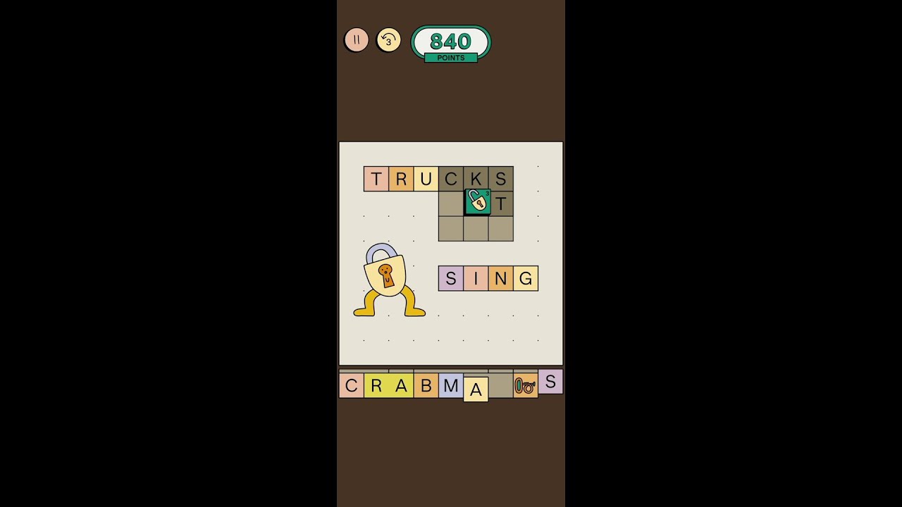 Gubbins (by Folly Studio) - offline word puzzle game for Android and iOS - gameplay. - YouTube
