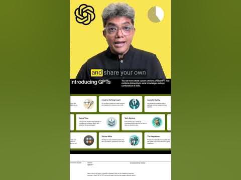 OpenAI Lets You Create, Build & Share 'Your Own' GPTs Without Coding #Shorts - YouTube