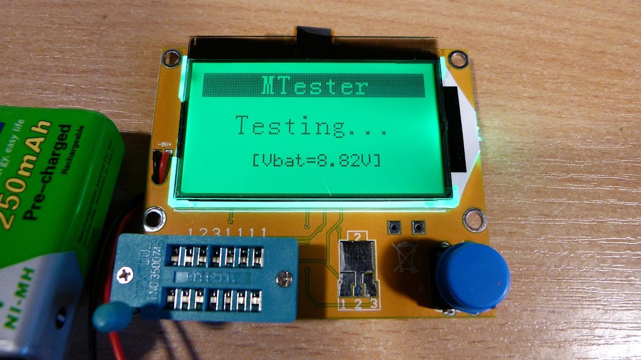 Visų elektroninių detalių testeris. Beveik visų. Išpakavimas - YouTube