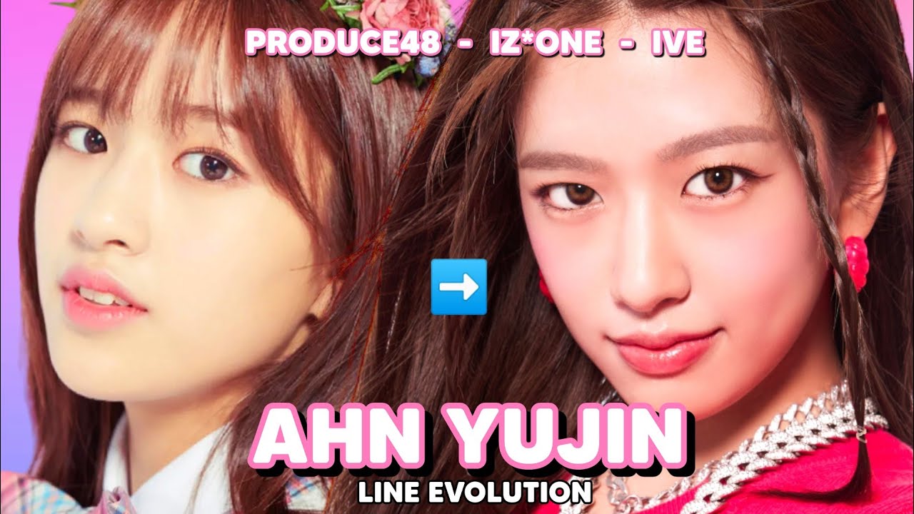Ahn Yujin - Line Evolution (PRODUCE48 - IZ*ONE - IVE) PATREON REQUESTED - YouTube