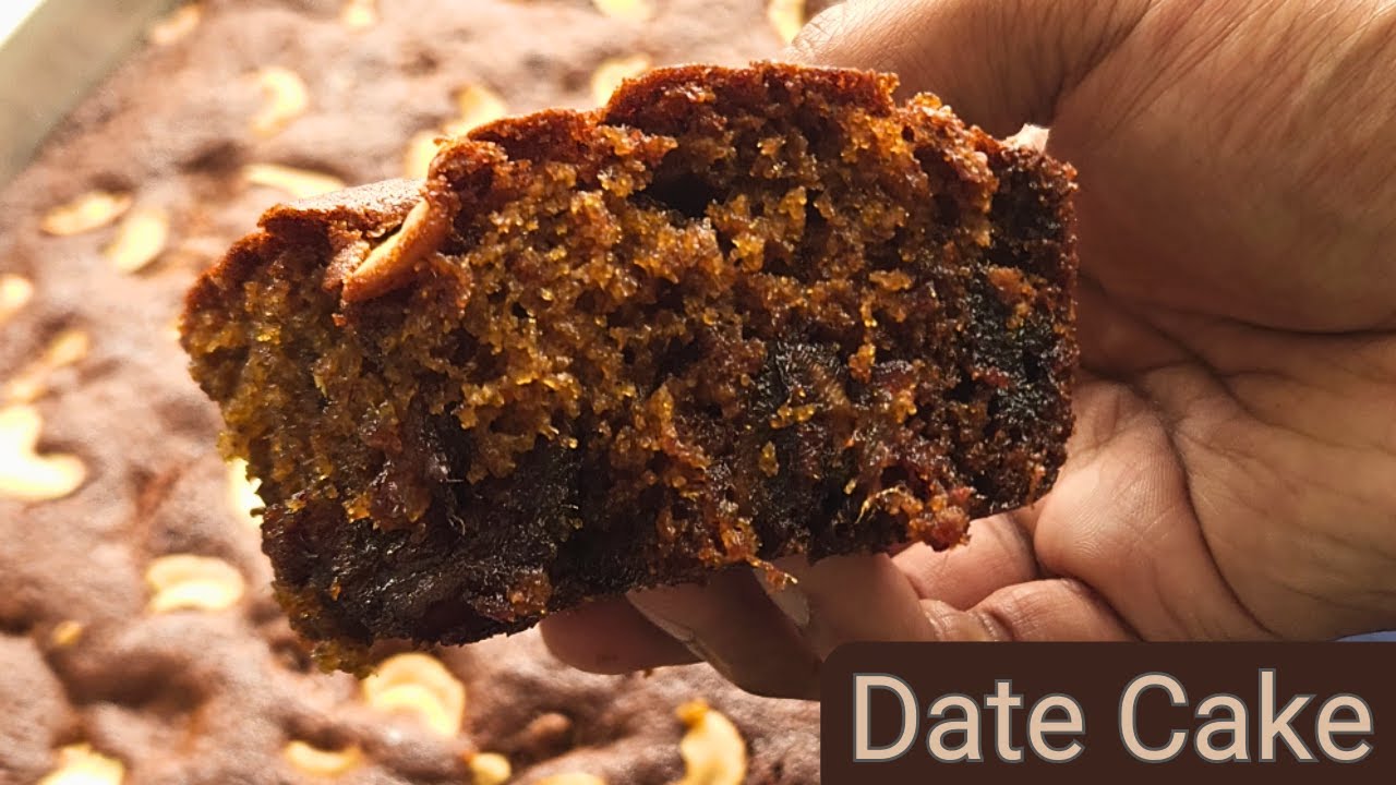 Date Cake Recipe | Moist & Delicious Date Cake - YouTube