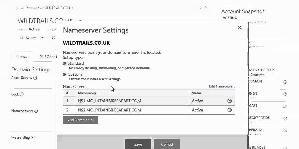 Setting Your DNS Settings in GoDaddy: Pointing to Hostgator or Any ...
