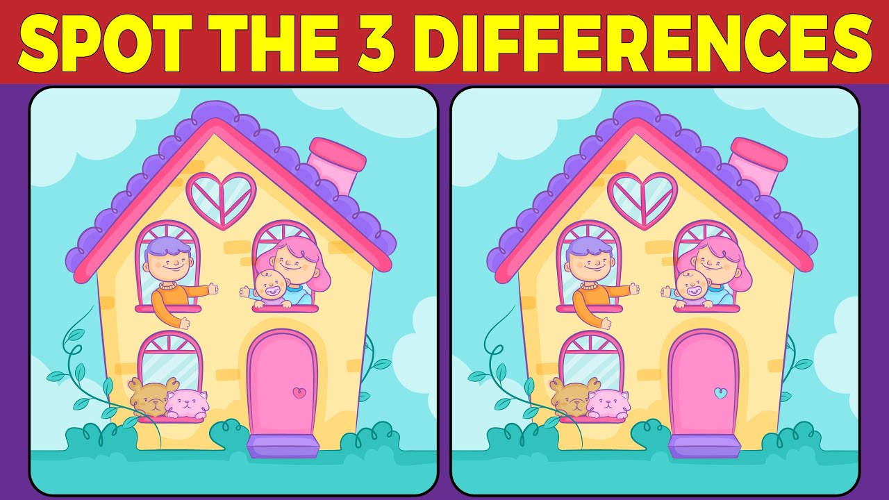 "Mind Games: Spot the Difference Riddles" - YouTube