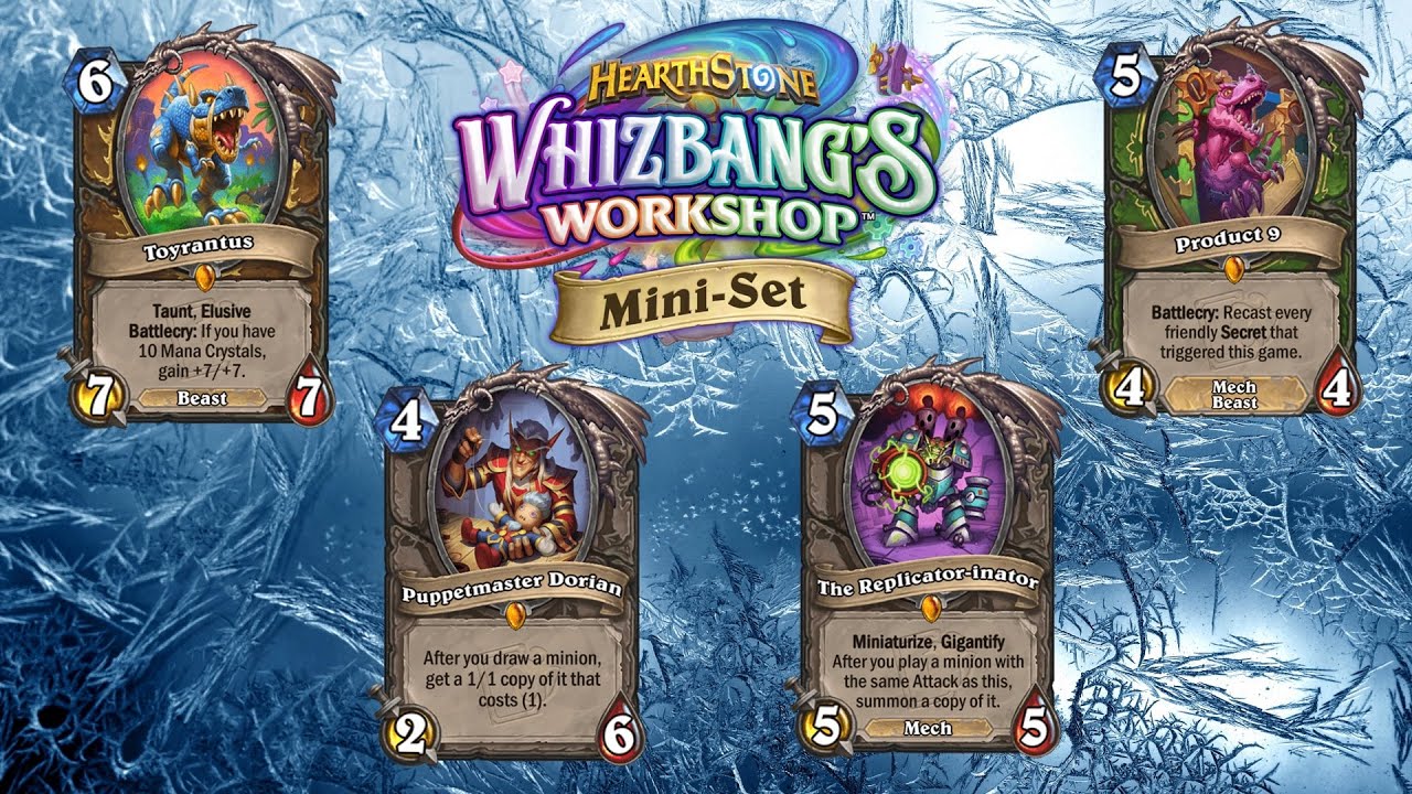 Hearthstone - Whizbang Workshop Mini Set & Yeni Etkinlik - Türkçe ...