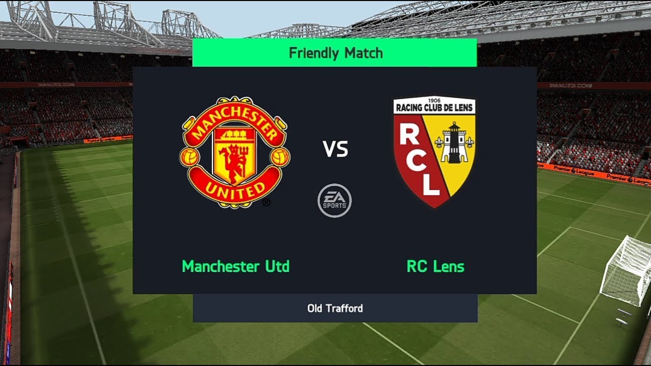 Assistir Manchester Utd. x RC Lens ao vivo online 01/08/2023 | Amistoso ...