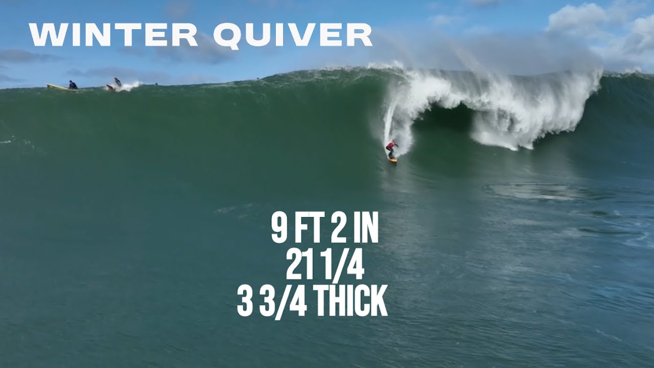 WINTER QUIVER: STRIVE SURFBOARDS - Central Coast Waterman - YouTube