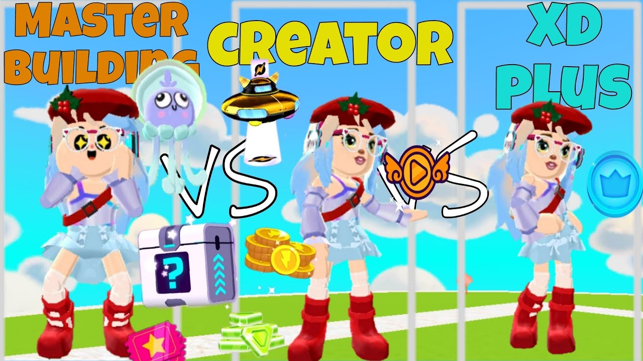 PK XD CREATOR,XD PLUS VE MASTER BUILDING ÖZELLİKLERİ🤩FARK NE ??🤩#pkxd# ...
