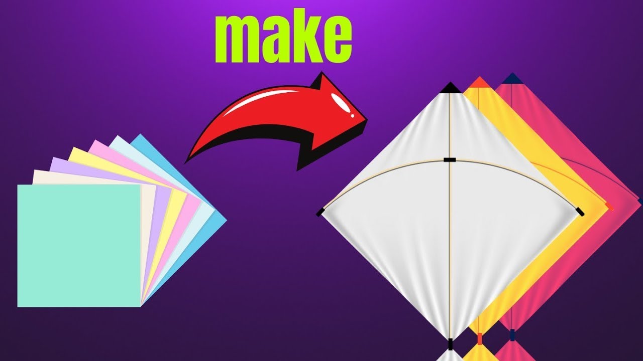 How to make a kite with paper kite fight pecha kite fighting kite ...