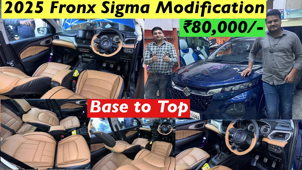 2025 Fronx Sigma Modified in ₹80,000/- | Fronx Base Model Modification ...