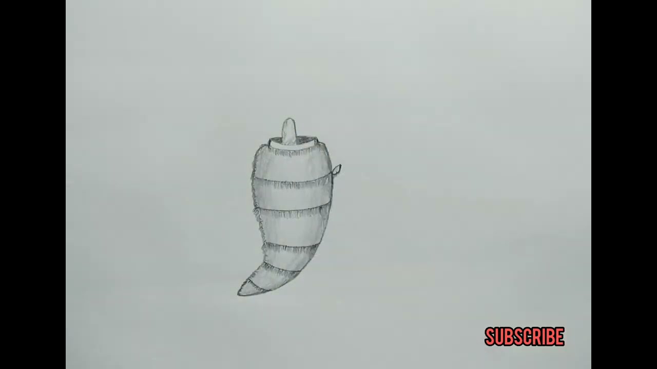 how to draw corm || corm || colocasia || how to draw colocasia ...