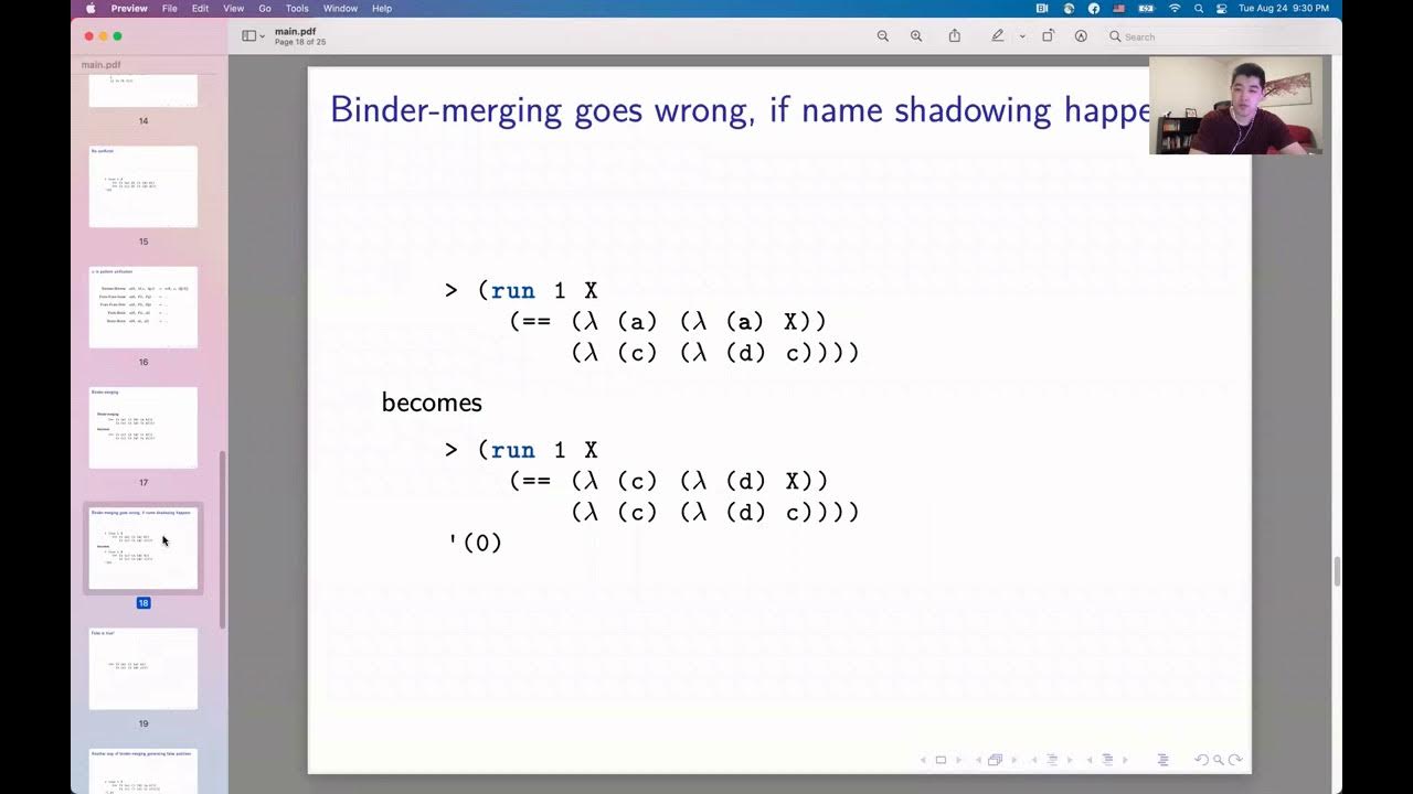 miniKanren 2021 - A New Higher-order Unification Algorithm for λKanren - YouTube