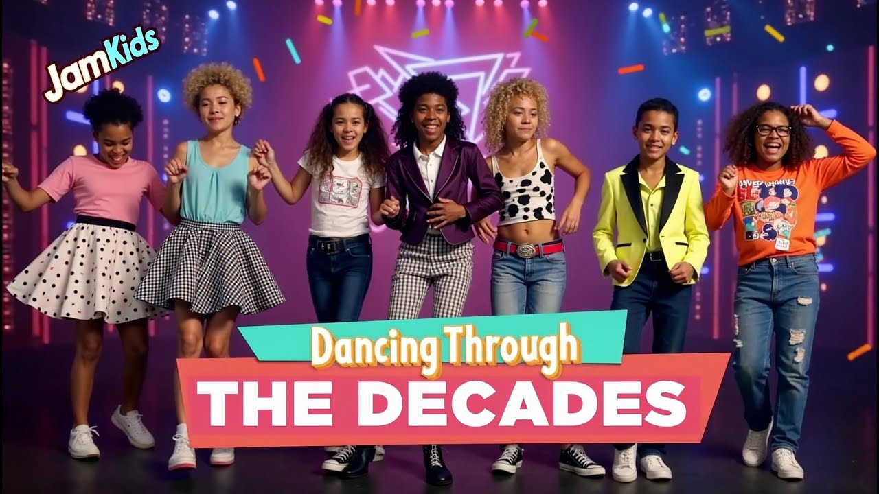 DANCING THROUGH THE DECADES - JAM KIDS - YouTube