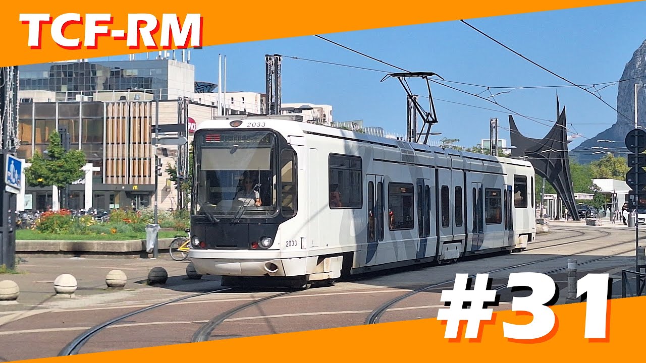 [ TCF-RM ] #31 - Un tour dans le Tram de Grenoble | M Tag | Alsthom TFS ...