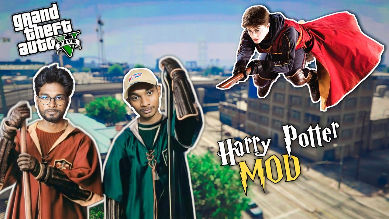 Gta 5 Harry Potter mod | gta 5 mod | gta 5 gameplay | ks play tamil ...