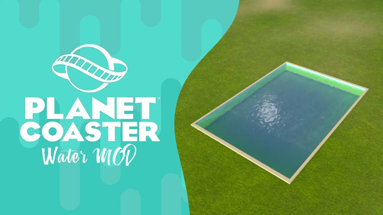Planet Coaster WATER PARK MOD - YouTube