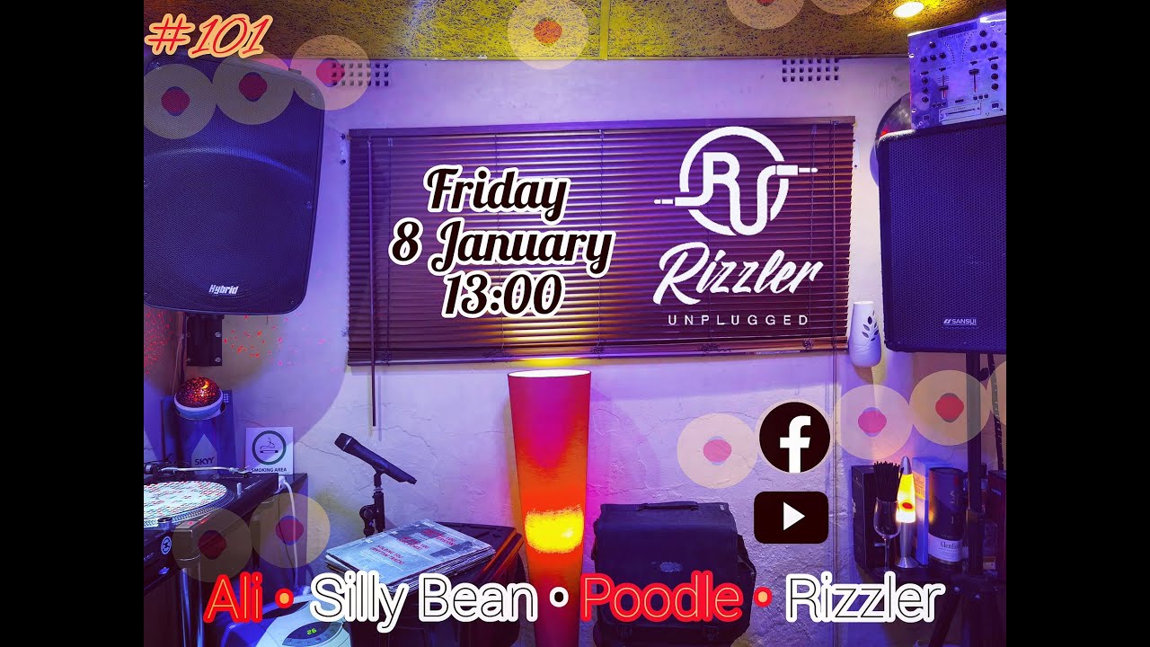 Rizzler Unplugged #livemusic #101 feat. Silly Bean x Rizzler x Ali ...