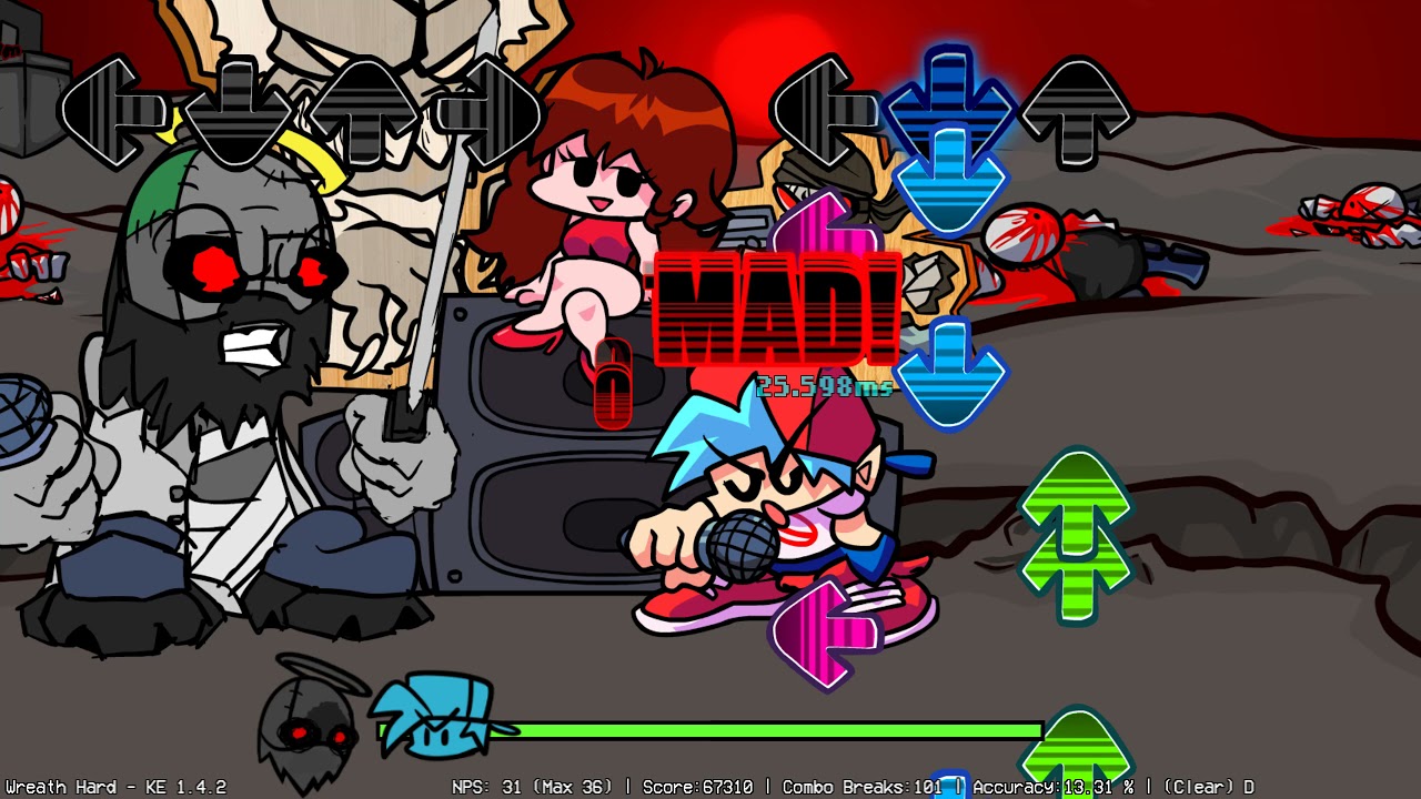 FNF Jebus Jeb mod - Wreath (Hard) - YouTube