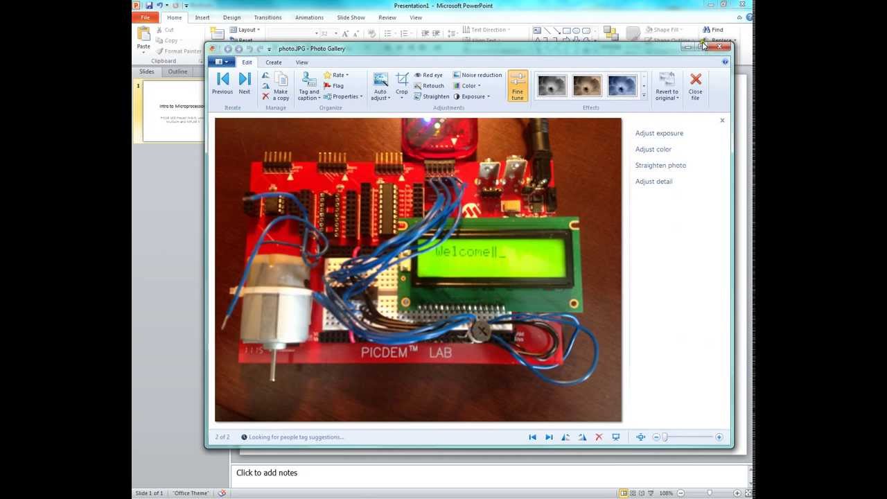 PIC16 Microcontrollers, Unit 39, LCD Project - YouTube