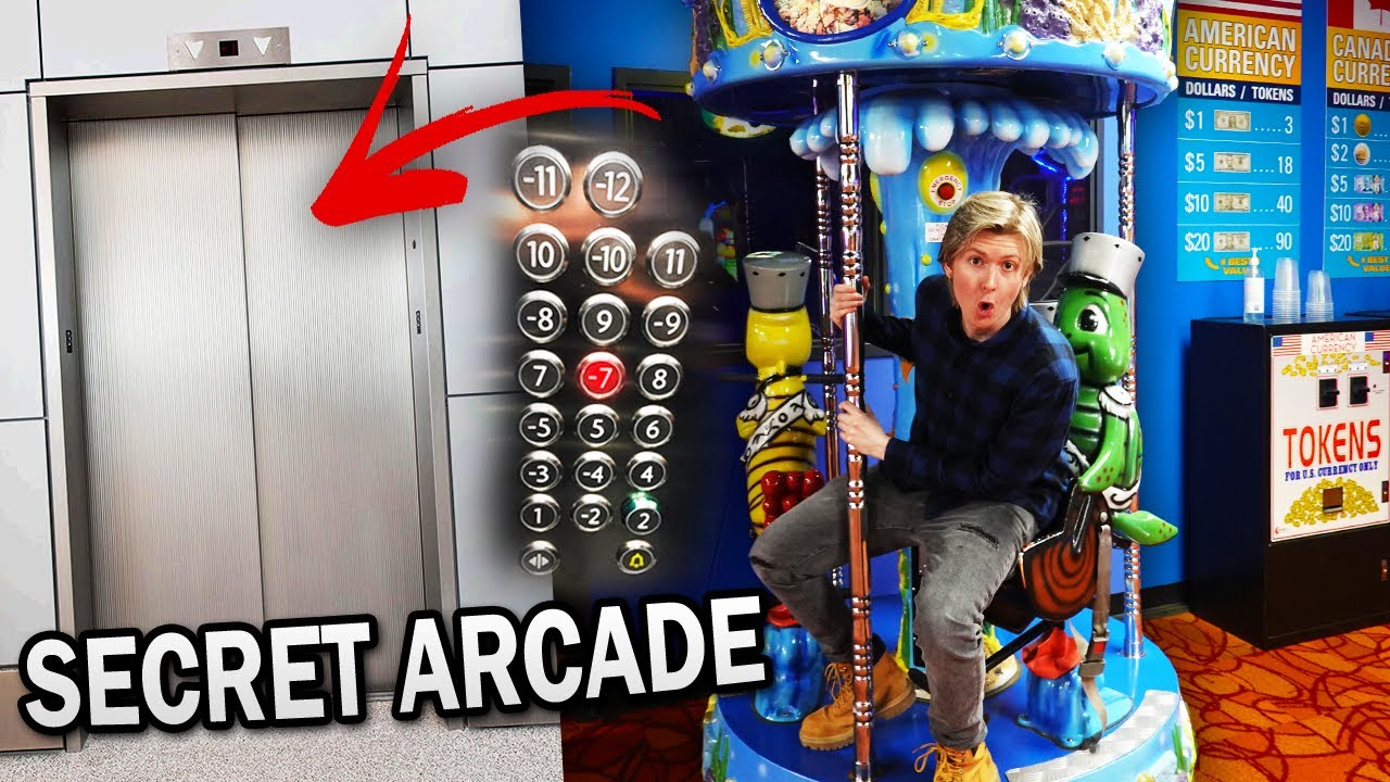 I Found a SECRET Arcade with the WEIRDEST Games! - YouTube