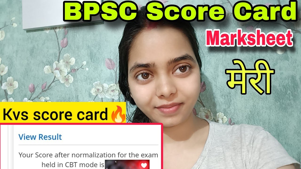 Finally KVS Prt का result दिखा दिया🔥KVS PRT SELECTION🙏Bpsc Score Card सोचा नहीं था ऐसा होगा # ...