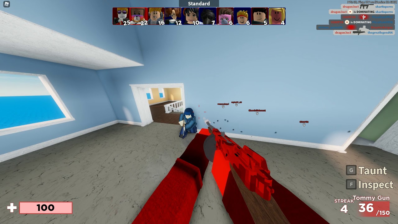 My first ARSENAL Vid! #ROBLOX - YouTube