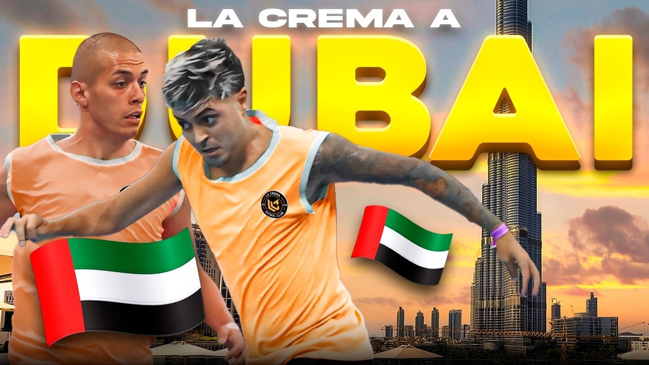 ¿LA CREMA a DUBAI? 🔥 FUTSAL con FRANCO ROLDAN, FACU NAVAJAS y MÁS ⚽ ...