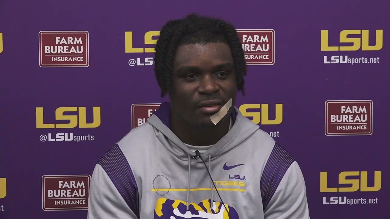 LSU DL Saivion Jones interview - YouTube