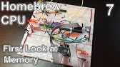 Making an 8 Bit pipelined CPU - YouTube