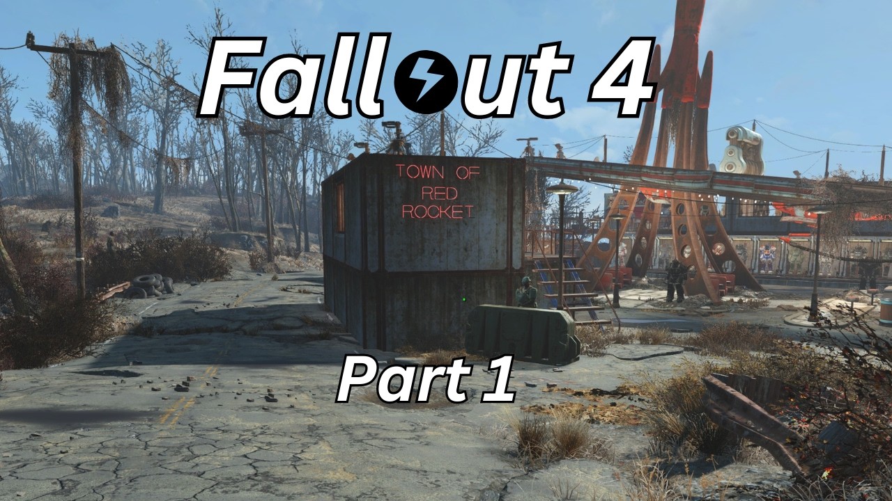 Fallout 4 - Sanctuary & Red Rocket Builds (No Mods) - YouTube