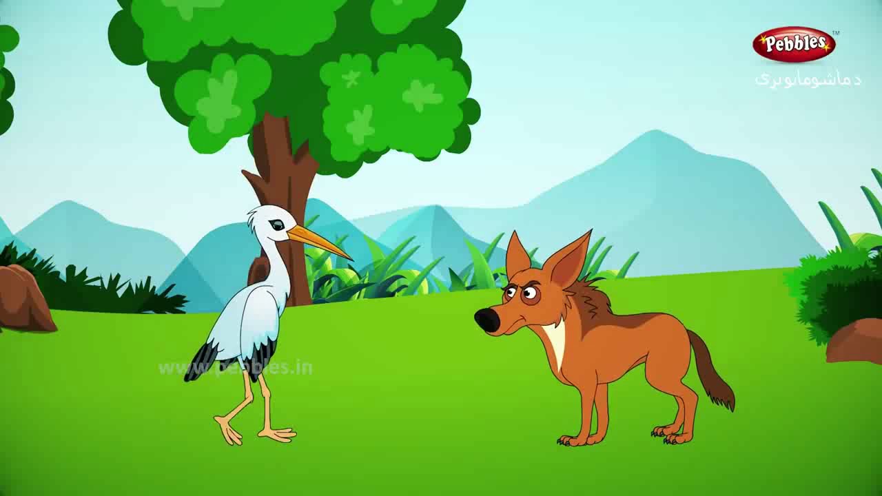 pashto cartoon the fox and the storkپښتو کارټون ګيدړه او ډينګ mpeg4 ...