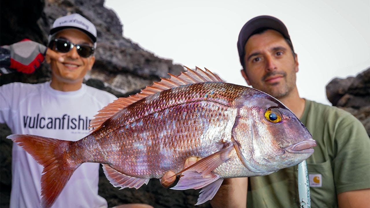 ...a pranzo GULASCH,a cena PAGRO! primo giorno di PESCA a LA PALMA🌴 ...