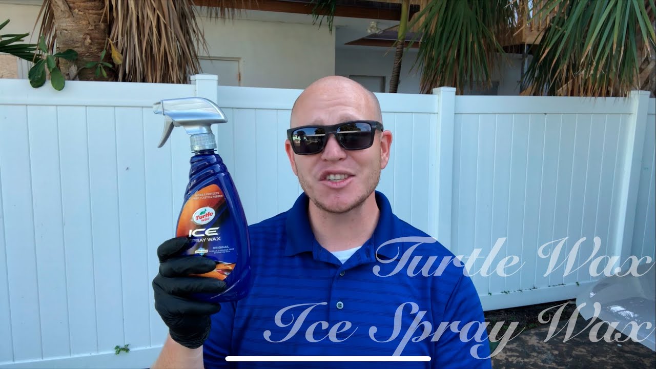 Turtle Wax Ice Spray Wax | One Of My Favorite Products | - YouTube