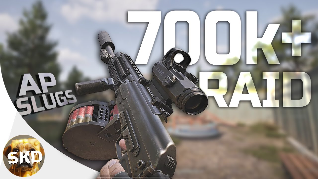 Hunting PMC'S With ARMOUR PIERCING Slug Round SAIGA (+700k RAID) - YouTube